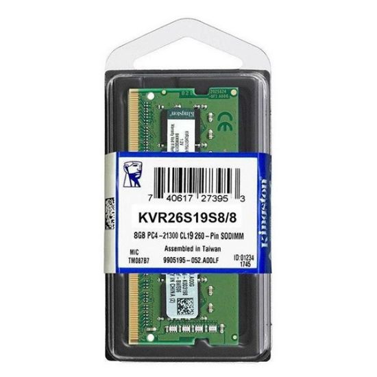 Compuzone. MEMORIA RAM KINGSTON SO-DIMM DDR4 8GB 2666MHZ