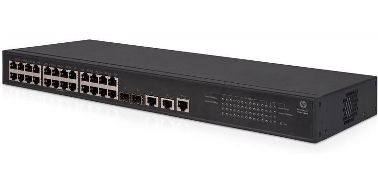 Compuzone. SWITCH ADMINISTRABLE HPE OFFICECONNECT 1950 DE 24 PUERTOS GIGABIT + 2 SFP + 2XGT – CAPA 3