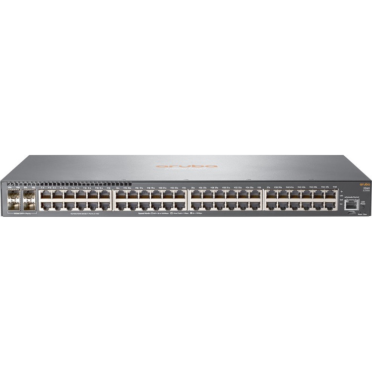 Compuzone. SWITCH ADMINISTRABLE HP ARUBA 2540 48 PUERTOS GIGABIT Y 4 ...